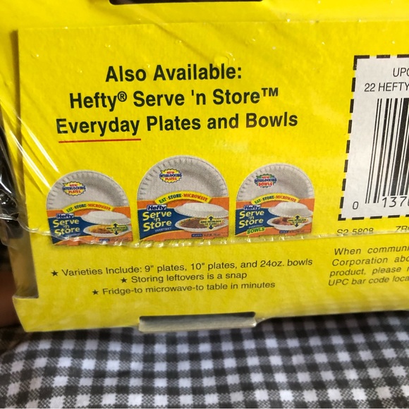 Hefty | Dining | 2 Packs Of 22 Hefty Serve N Store 8 Oz Red Bowls ...